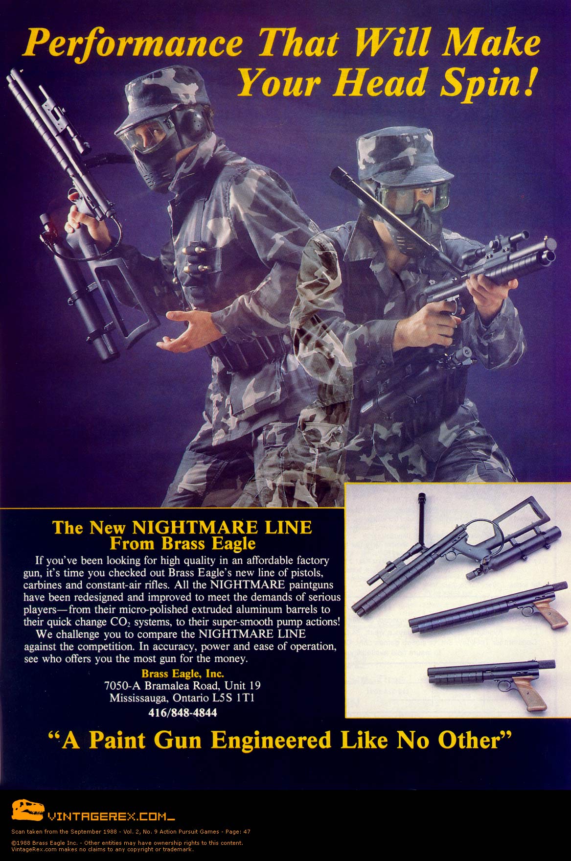 Brass Eagle Nightmare *Oldschool* | Paintball Guns and Gear forums